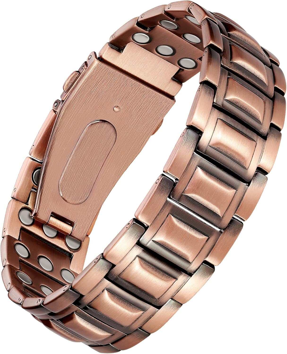 Wollet 3X Copper Magnetic Bracelet for Men – Pure Copper Jewelry with ...