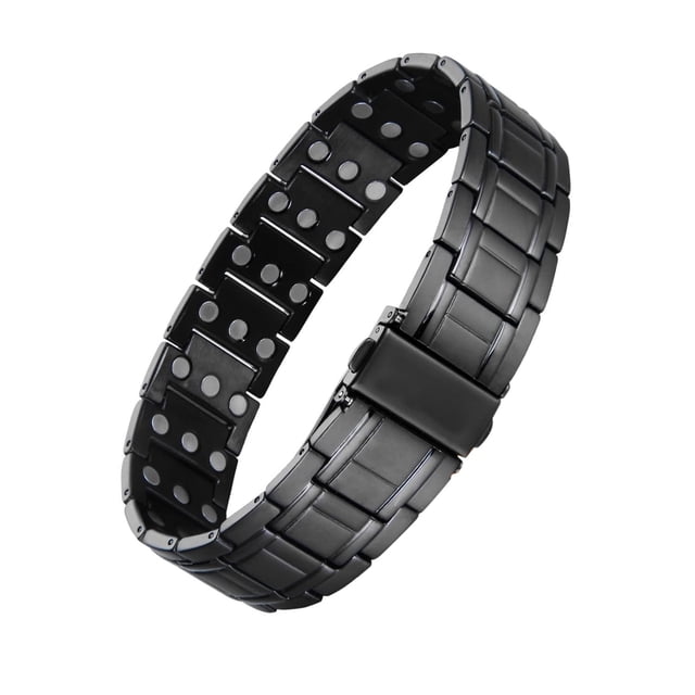 Wollet 3X Strength Titanium Magnetic Bracelet – Magnetic Bracelets for ...
