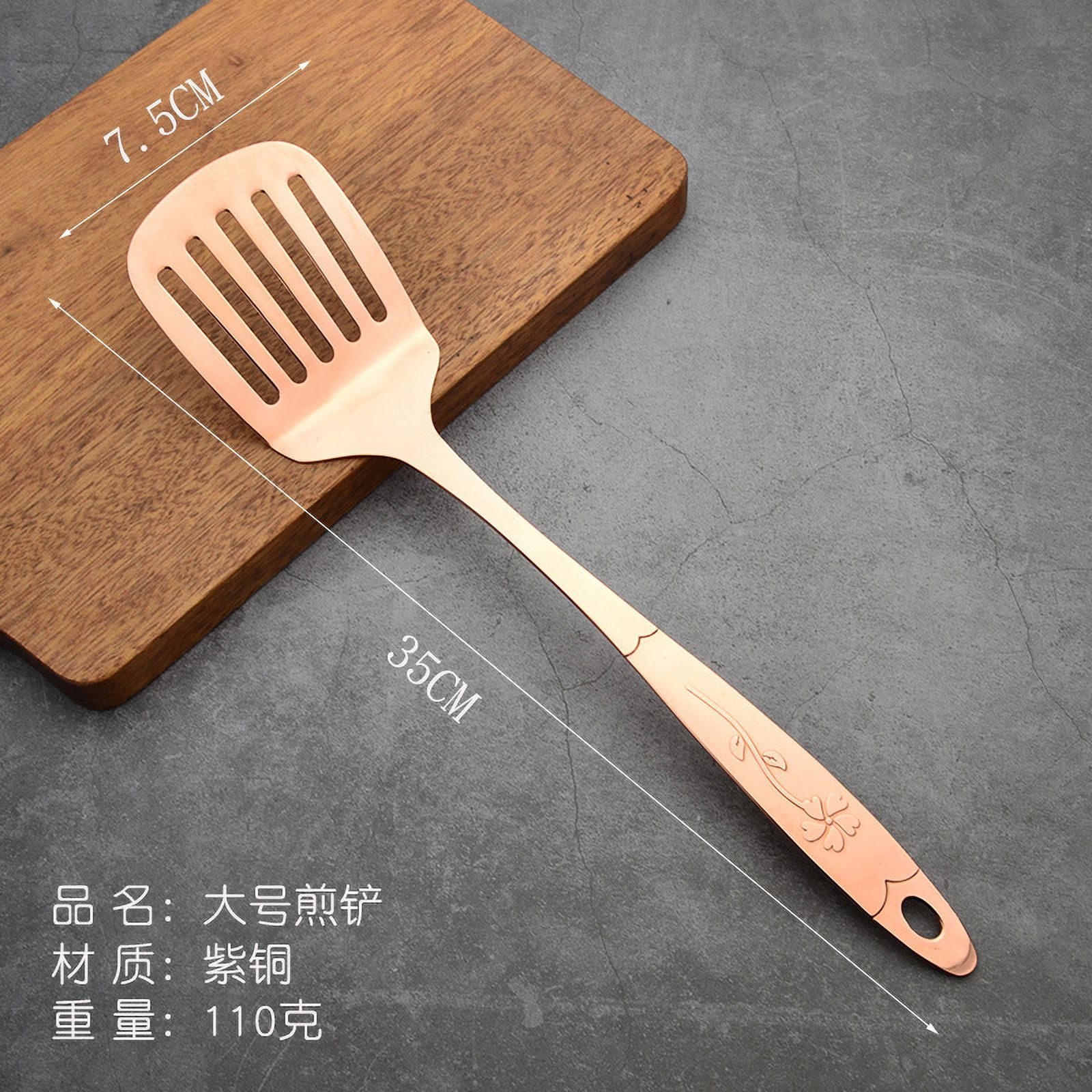 Wollet 99.9% Pure Copper Soup Spoon Shovel , Frying Shovel, Leaking ...