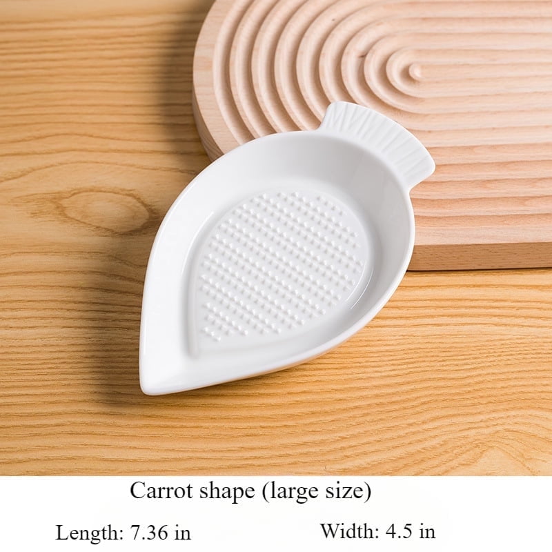 Wollet Grating Plate Grater Ceramic, Garlic, Onion, Cheese, Lemon ...