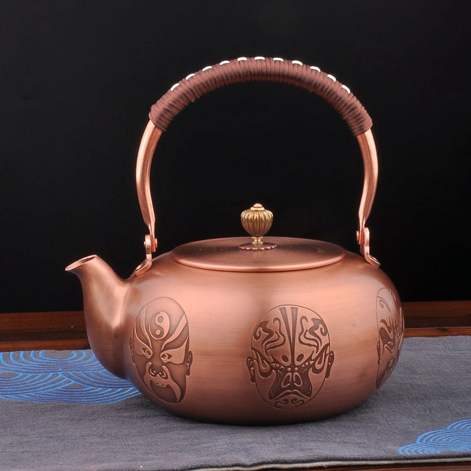 Wollet Pure Copper Kettles, Boiling Kettles, Handcrafted Large Capacity ...