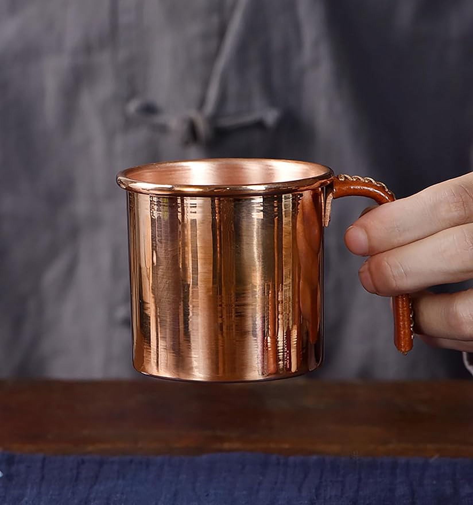 Wollet Pure Copper Water Cup Copper Water Cup Pure Copper Mug Pure ...