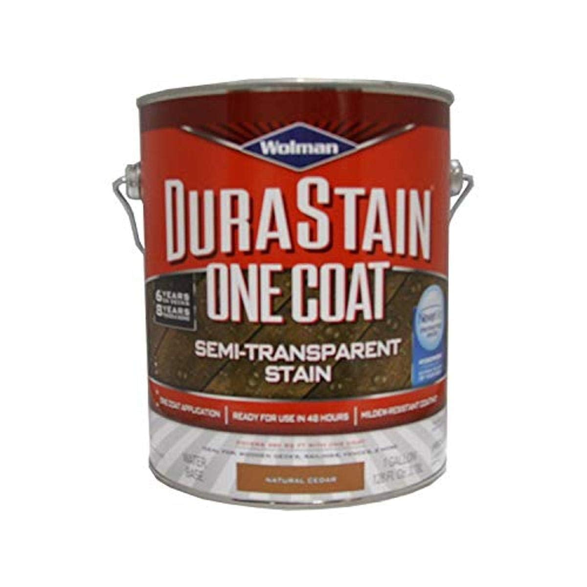Wolman DuraStain One Coat Semi-Transparent Wood Exterior Stain, Natural ...