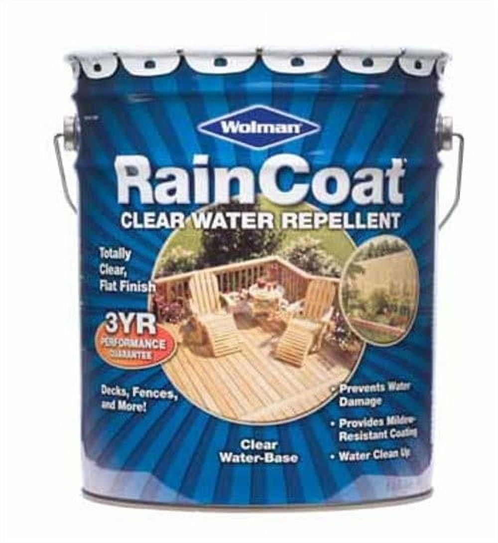 Wolman Raincoat Water Repellent Clear 5 Gl - Walmart.com