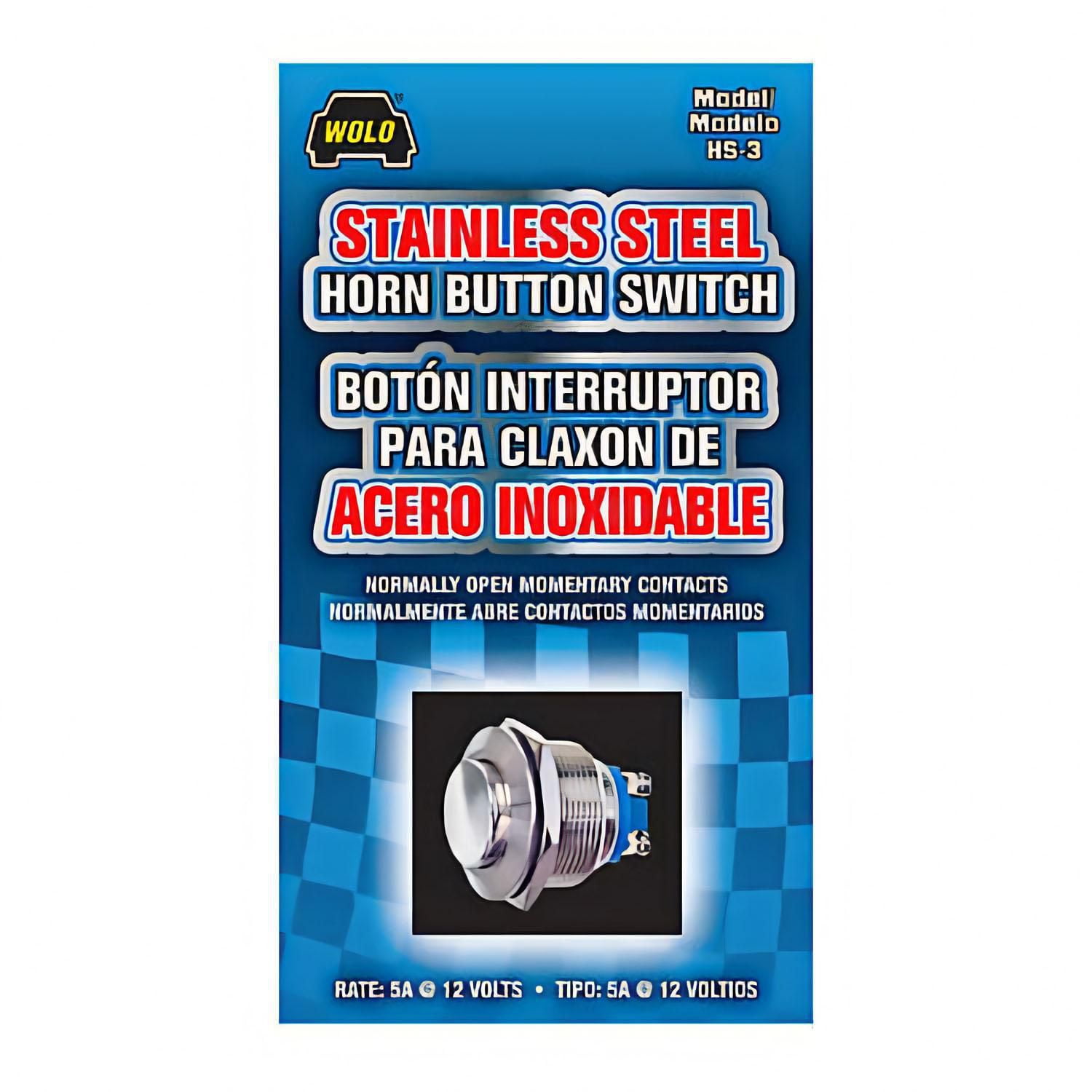 Wolo Horn Button Hd Ss Horn Button Switch - Walmart.com