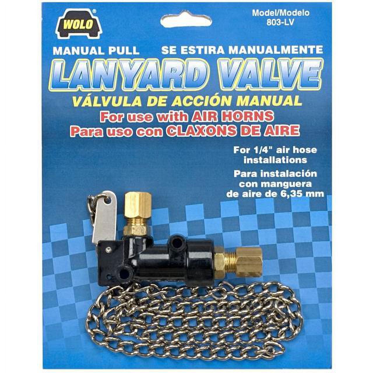 Wolo Lanyard Hand Pull Air Valve 803-LV - Walmart.com