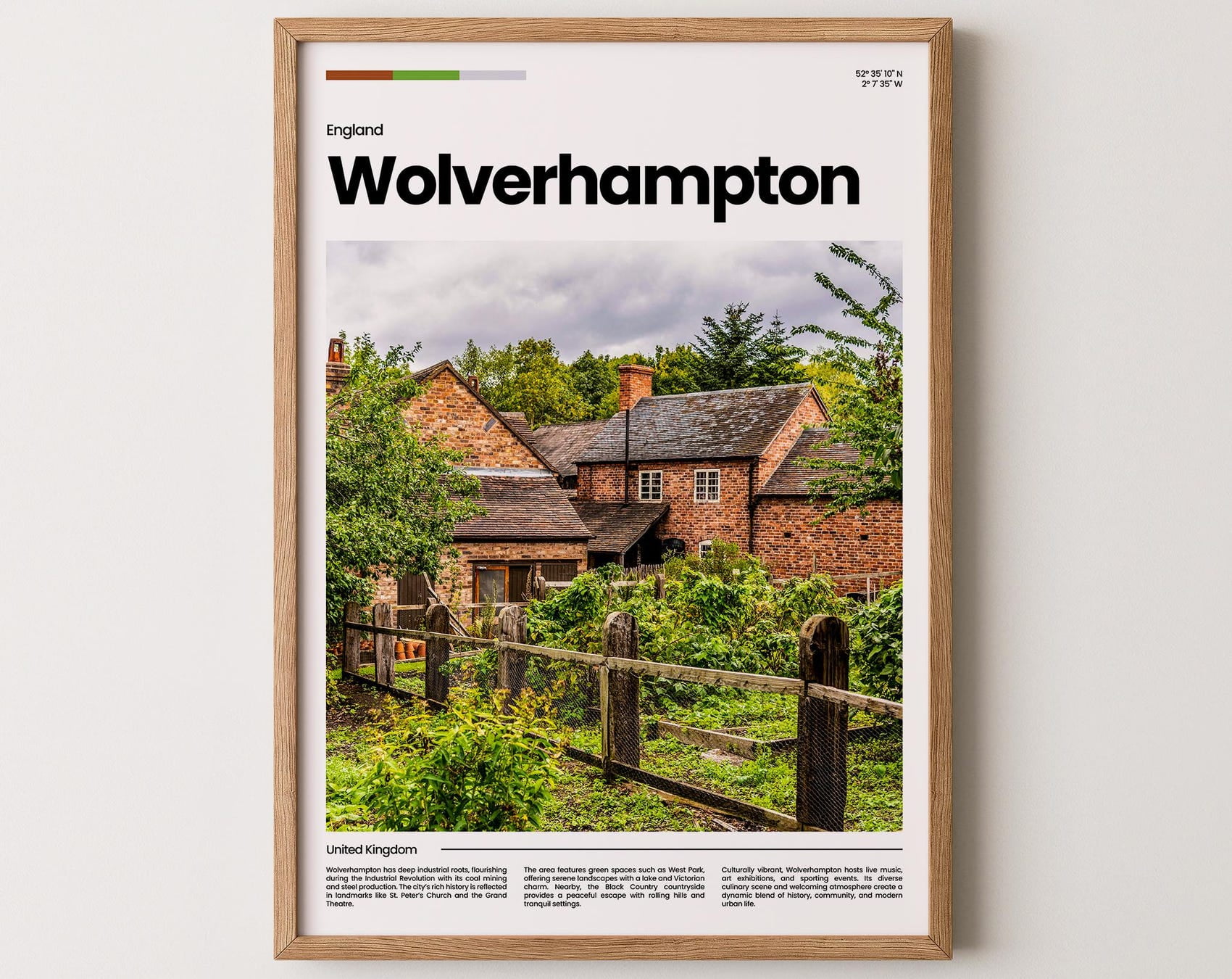 Wolverhampton Poster, Wolverhampton Print, Wolverhampton Photo ...