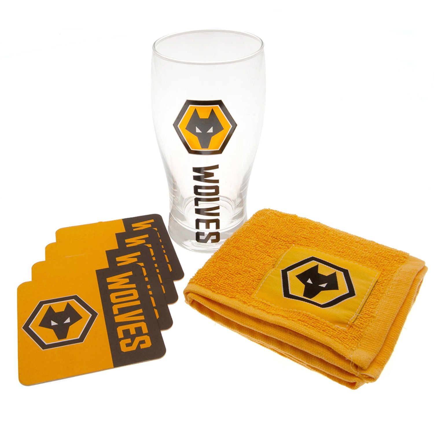 Wolverhampton Wanderers FC Crest Bar Set (Pack of 6) - Walmart.com