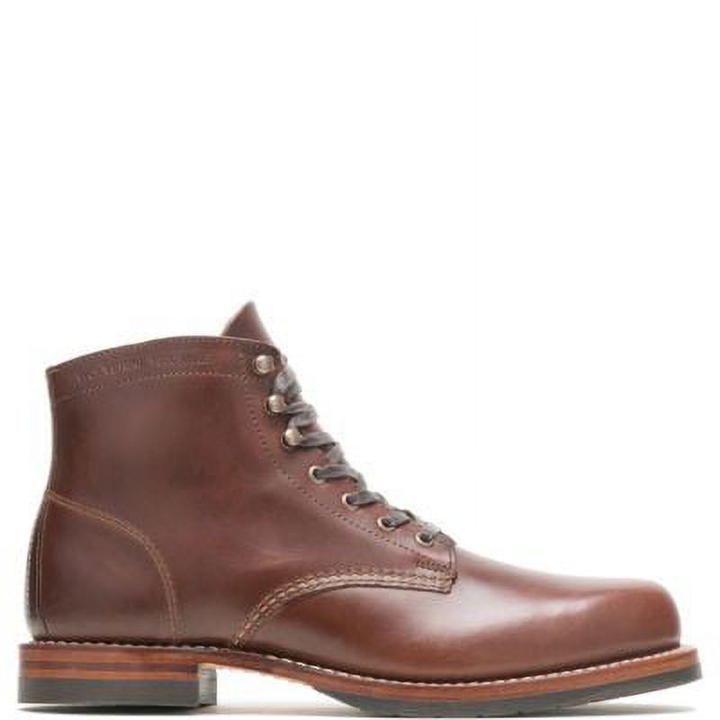 Wolverine 1000 Mile Plain-Toe Rugged Boot Men Brown - Walmart.com