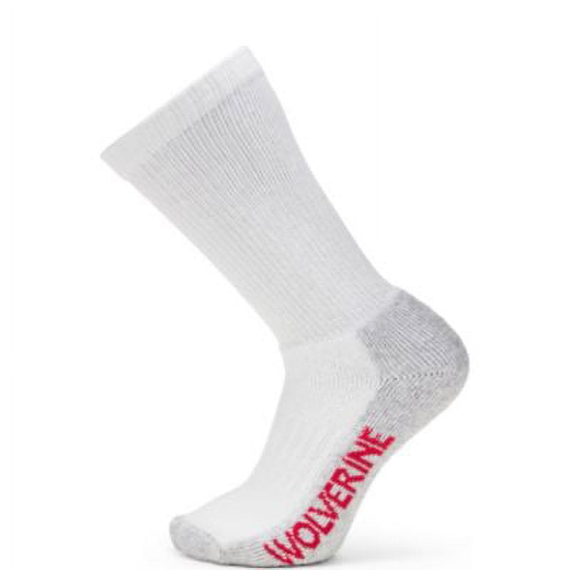 Wolverine Men's 2-pk. Steel Toe Mid-Calf Socks, Full-Cushion Cotton ...