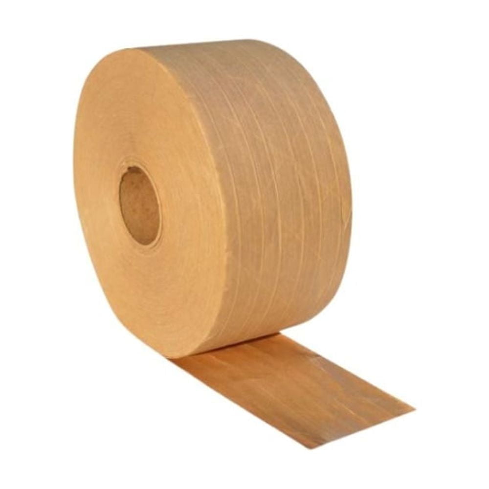Wolverine 4.0 Kraft Starch Adhesive Packing Tape, 5 Rolls, 70mm x 450 ...