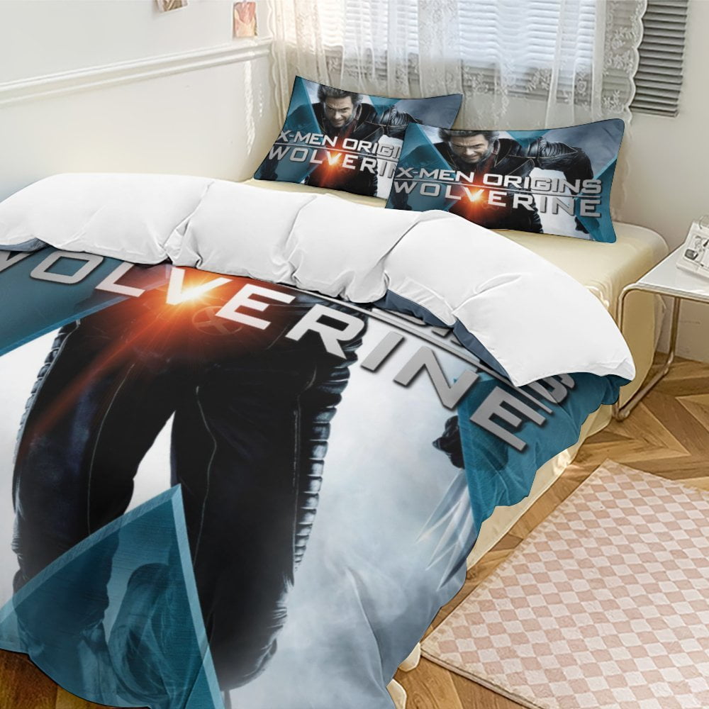 Wolverine Bedding Comforter Sets, 3-Piece Bedding Set Soft Warm Bed Set ...