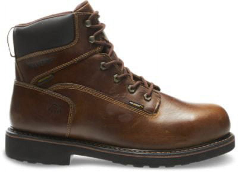 Wolverine Brek Durashocks Waterproof 6" Steel-Toe EH Work Boot Men 9 ...
