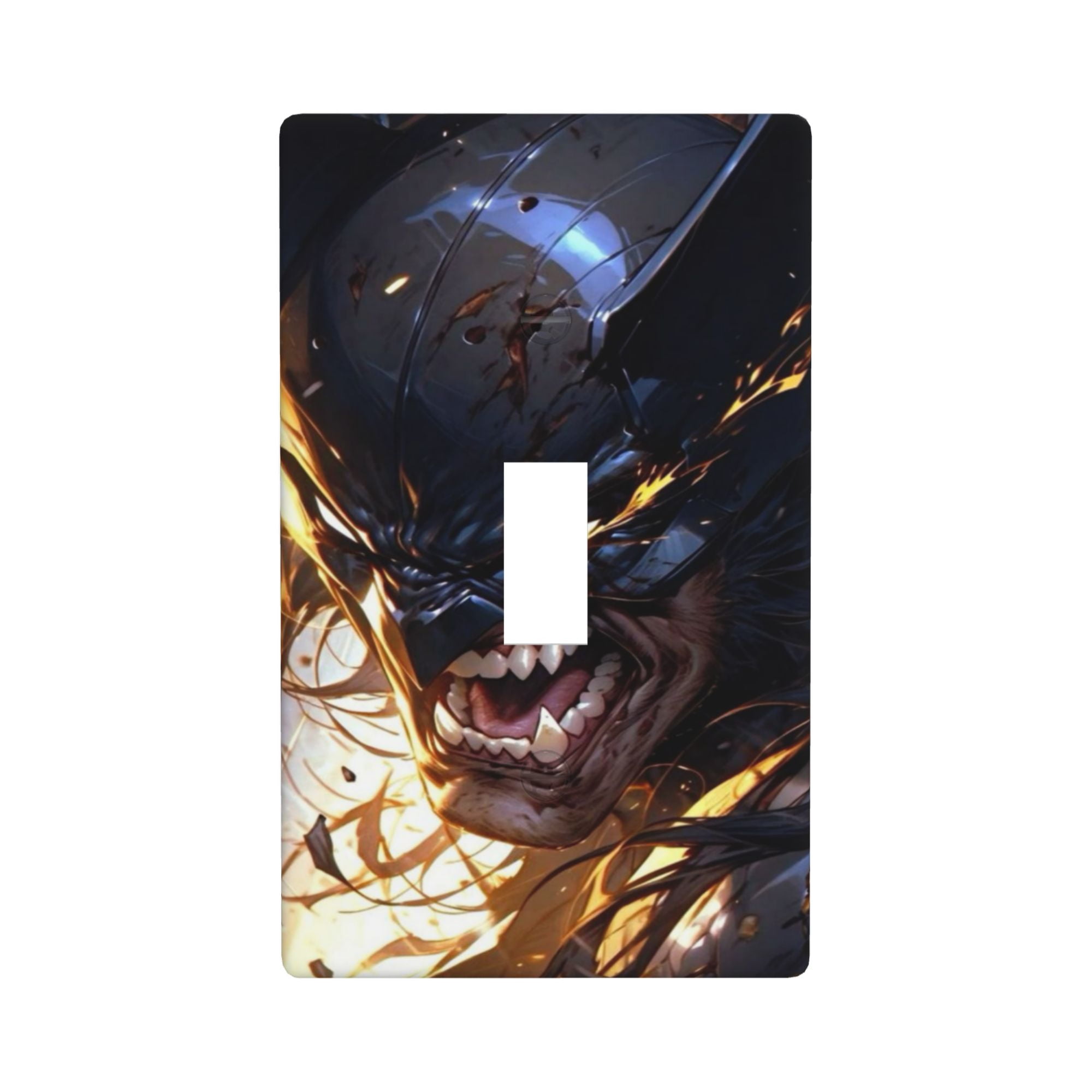 Wolverine Cartoon-Inspired Toggle Switch Decorative Wall Plate: The Ideal Choice For Home ...