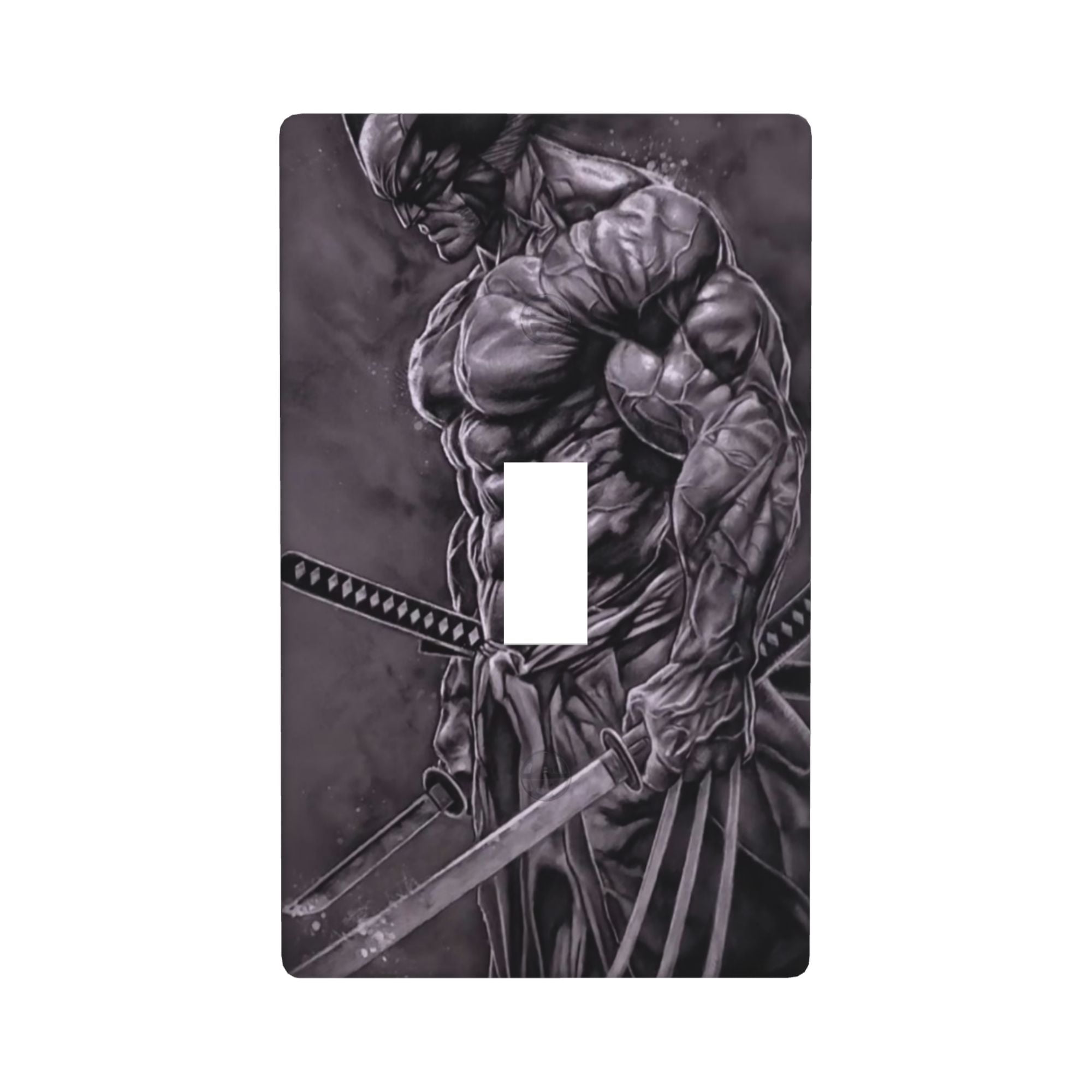 Wolverine Cartoon-Inspired Toggle Switch Decorative Wall Plate: The Ideal Choice For Home ...