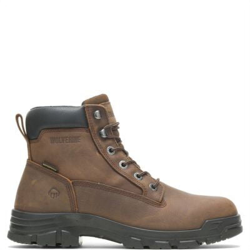 Wolverine Chainhand Waterproof 6" Work Boot Men Brown Slip Resistant ...