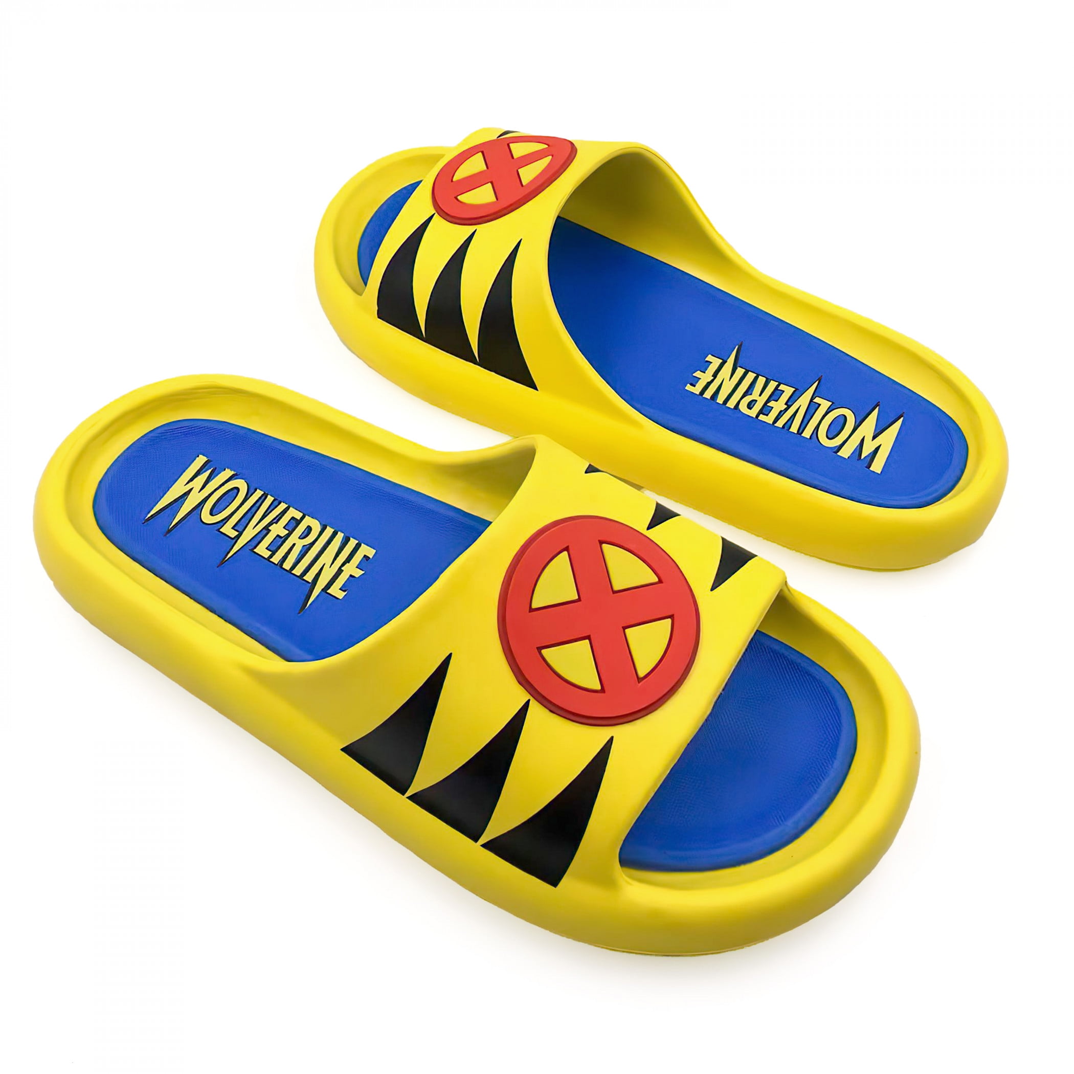 Wolverine Character Armor Men's Slide Sandals, Cloud Comfort Foam, Size ...