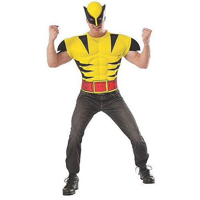 Adults Men's Marvel Comics X-Men Wolverine Muscle Costume Large (44 ...