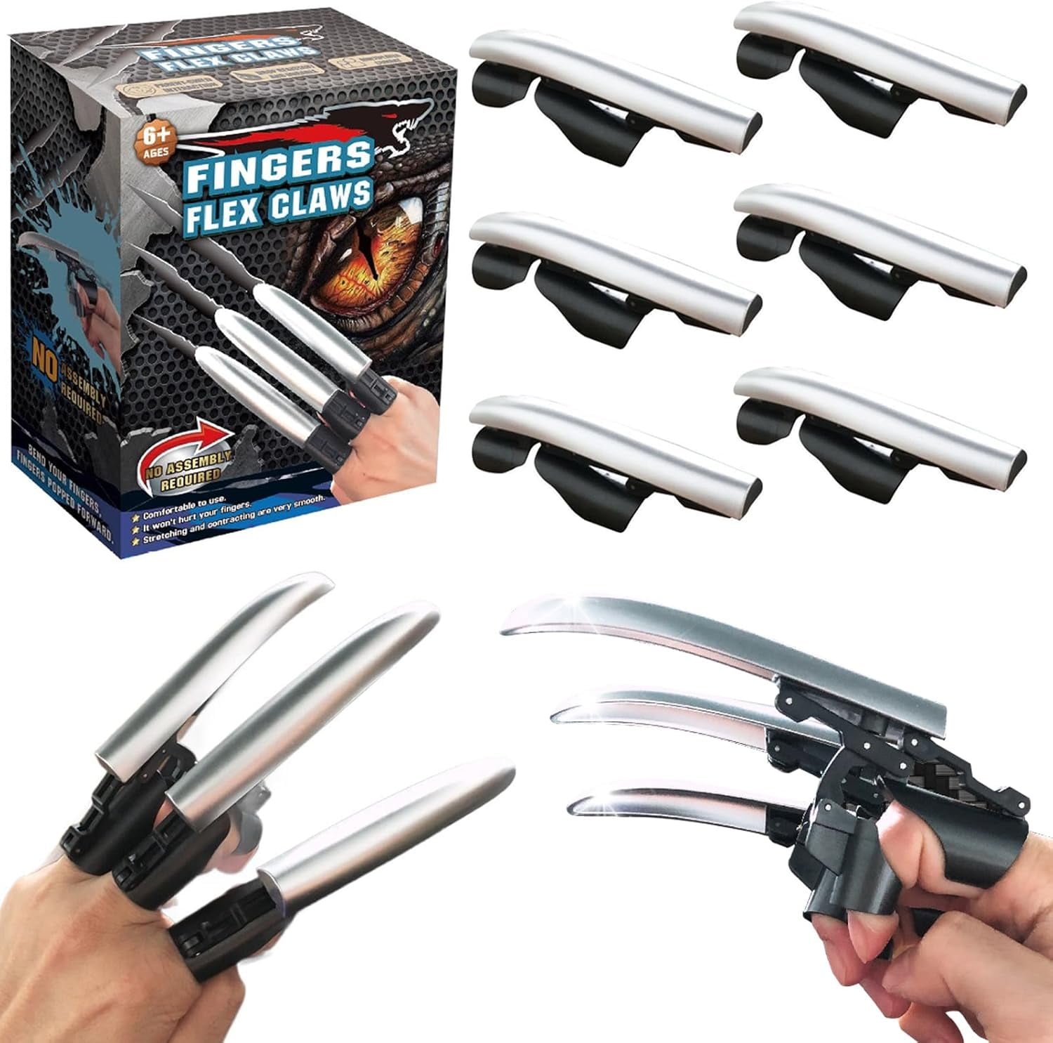 Wolverine Claws,Wolverine Claws Retractable Finger Toy for Kids– Fun ...