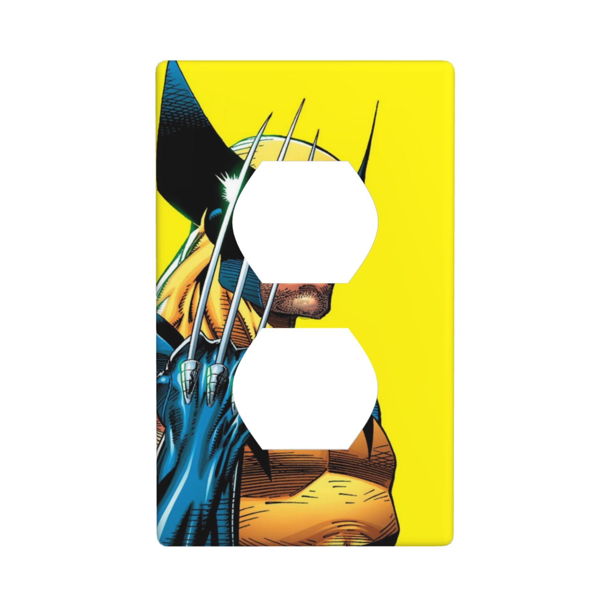 Wolverine Comics Creative Inspired Double-Sided Socket Decorative Wall Cover,Perfect For Home ...