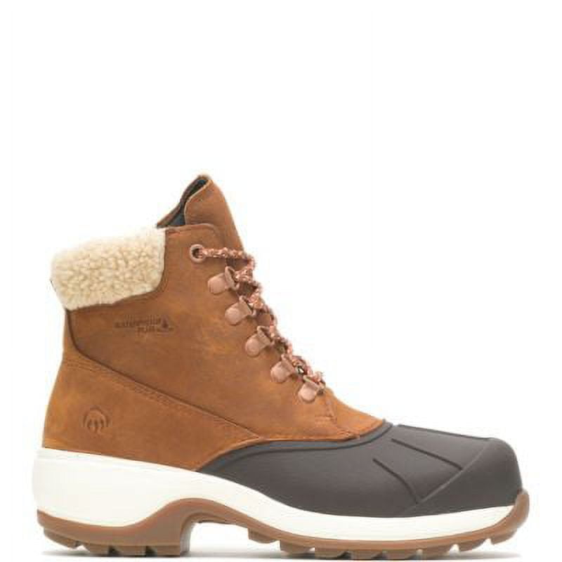 Wolverine Frost Insulated Boot Women Cognac Leather - Walmart.com