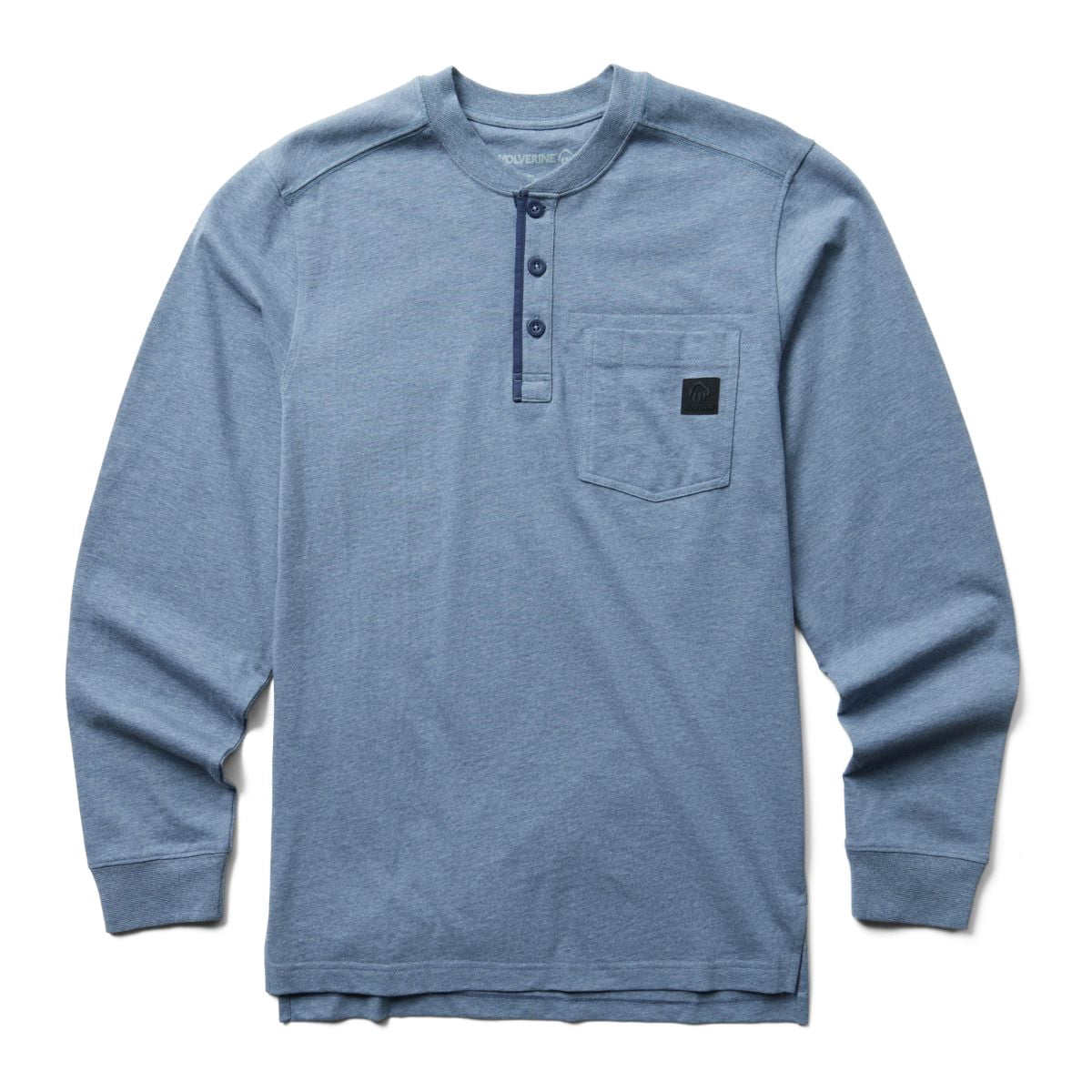 Wolverine Guardian Cotton Long Sleeve Henley Men - Walmart.com