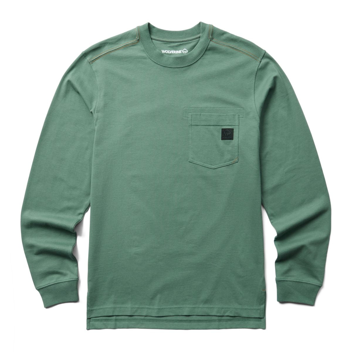 Wolverine Guardian Cotton Long Sleeve Pocket Tee Men - Walmart.com