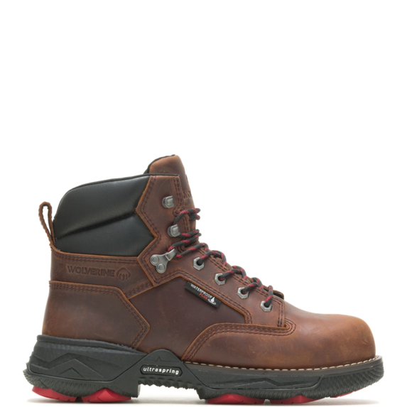 Wolverine Hellcat Fuse DuraShocks UltraSpring 6" CarbonMAX Work Boot ...