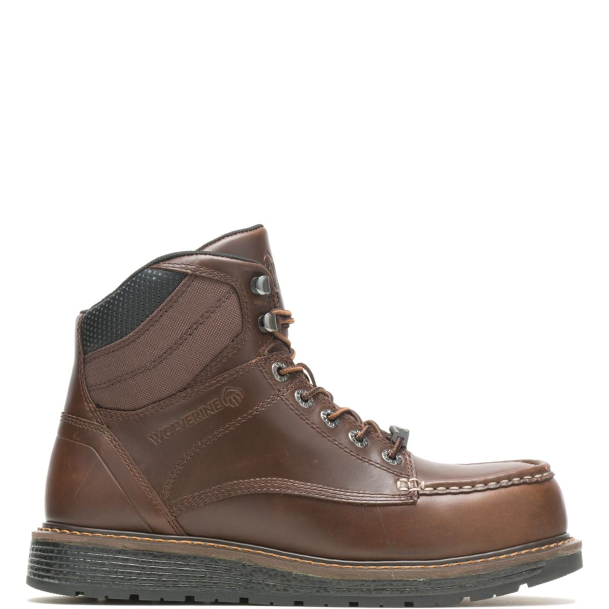 Wolverine Hellcat UltraSpring Moc Toe Wedge 6" CarbonMAX Work Boot Men ...