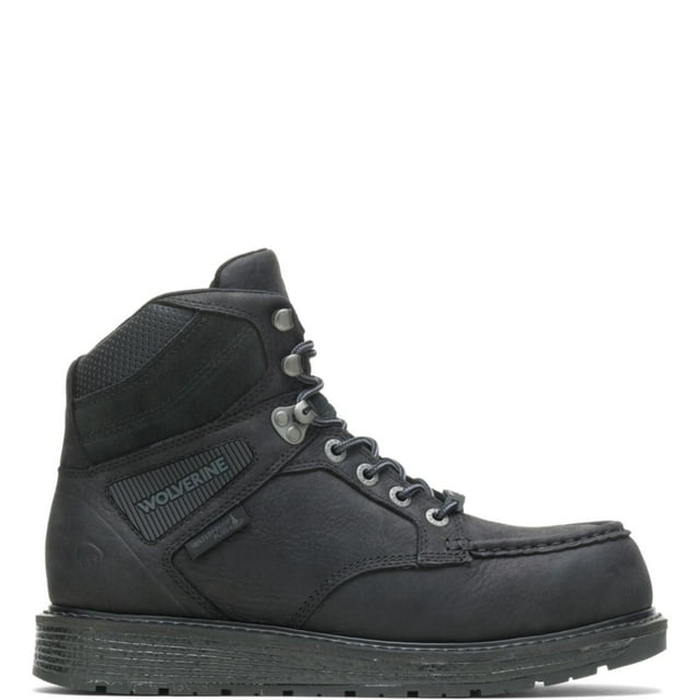 Wolverine Hellcat UltraSpring Moc Toe Wedge 6" Work Boot Men Black ...