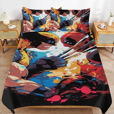 Freddy Krueger Horror Kids 3 Piece Bedding Set, Super Soft Printed ...