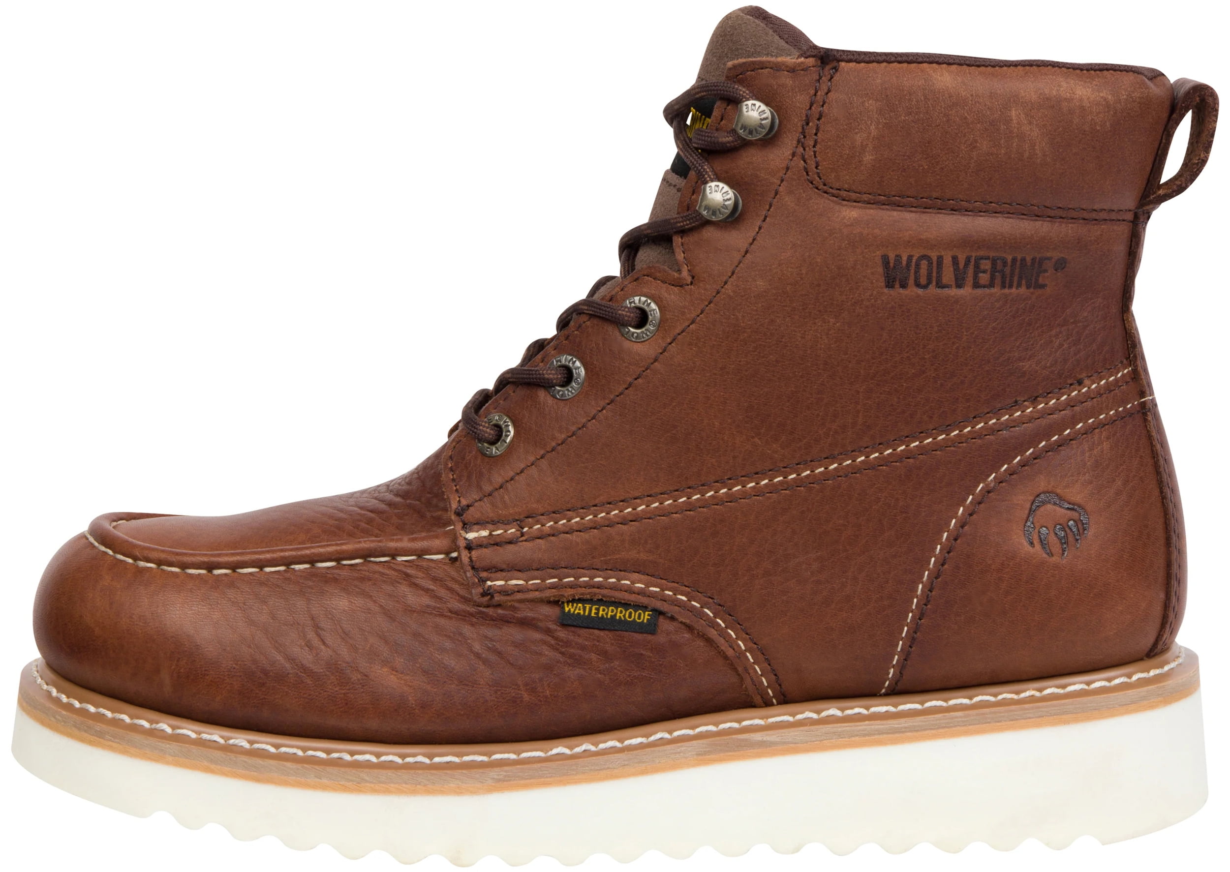 Wolverine Loader Soft Toe Cafe - Walmart.com