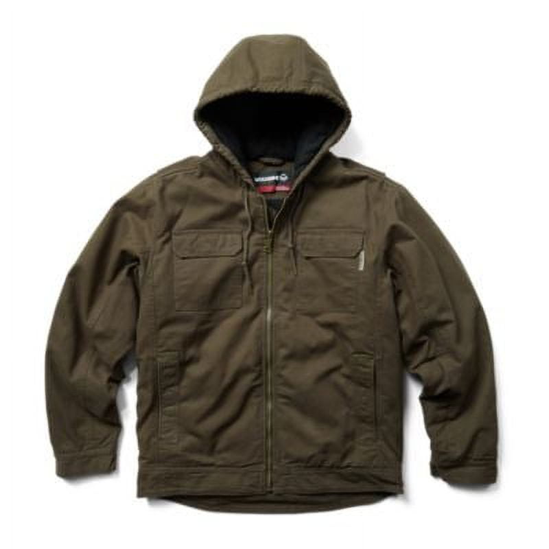 Wolverine Men's Lockhart Jacket, Durable Canvas Coat with Hood ...