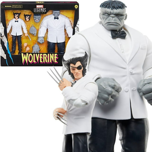 Wolverine Marvel Legends Patch and Joe Fixit 6-Inch Figures - Walmart.com