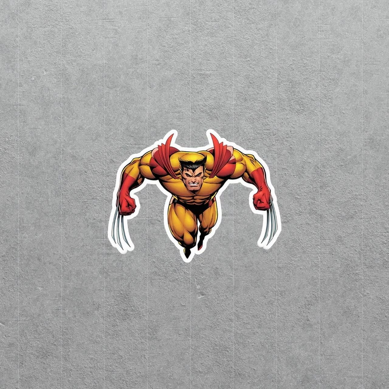 Wolverine Marvel Superhero Sticker - X-Men Comic Book Cartoon ...