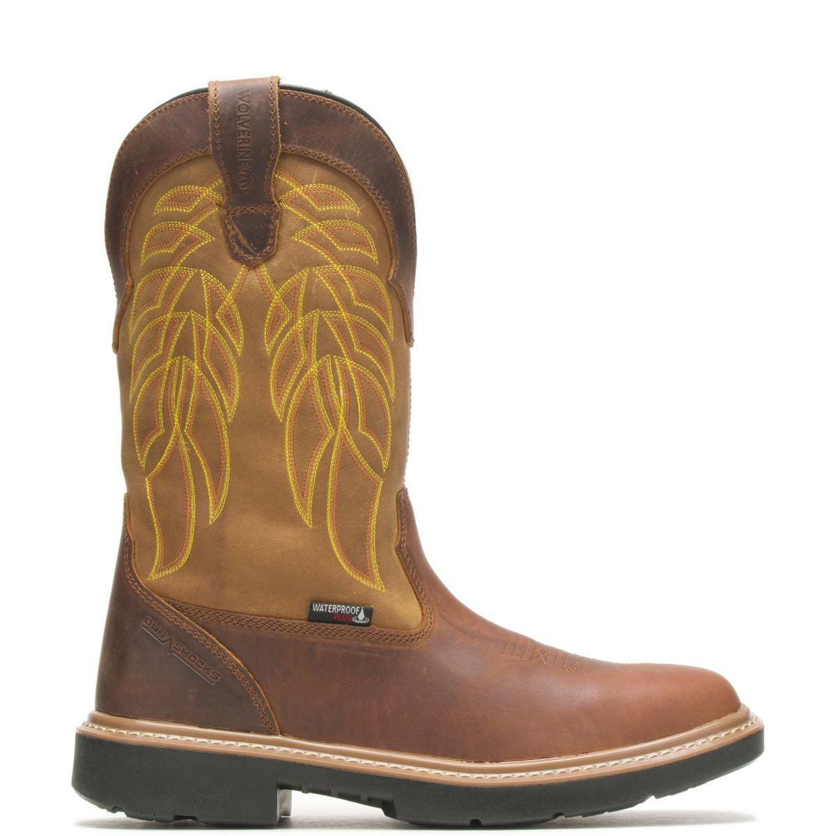 Wolverine Men's Rancher Durashocks& Carbonmax& Wellington Work Boot ...