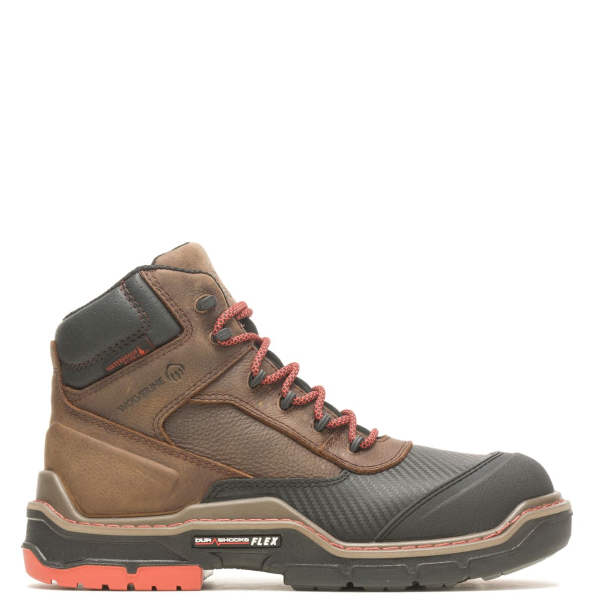 Wolverine Raider DuraShocks Shield 6" CarbonMAX Work Boot Men - Walmart.com