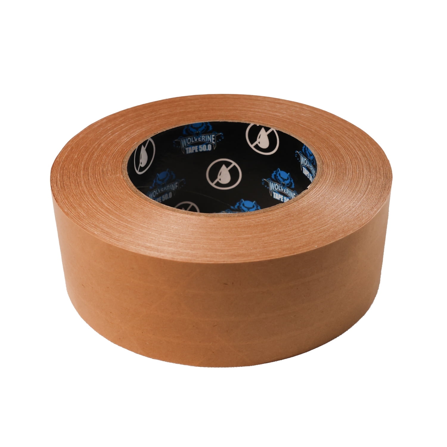 Wolverine Reinforced Kraft Tape, 2" x 180', 36 Rolls, Waterless Self ...