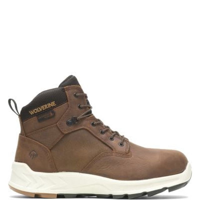 Wolverine Men's ShiftPLUS Work LX 6" Waterproof Brown Boot - Walmart.com