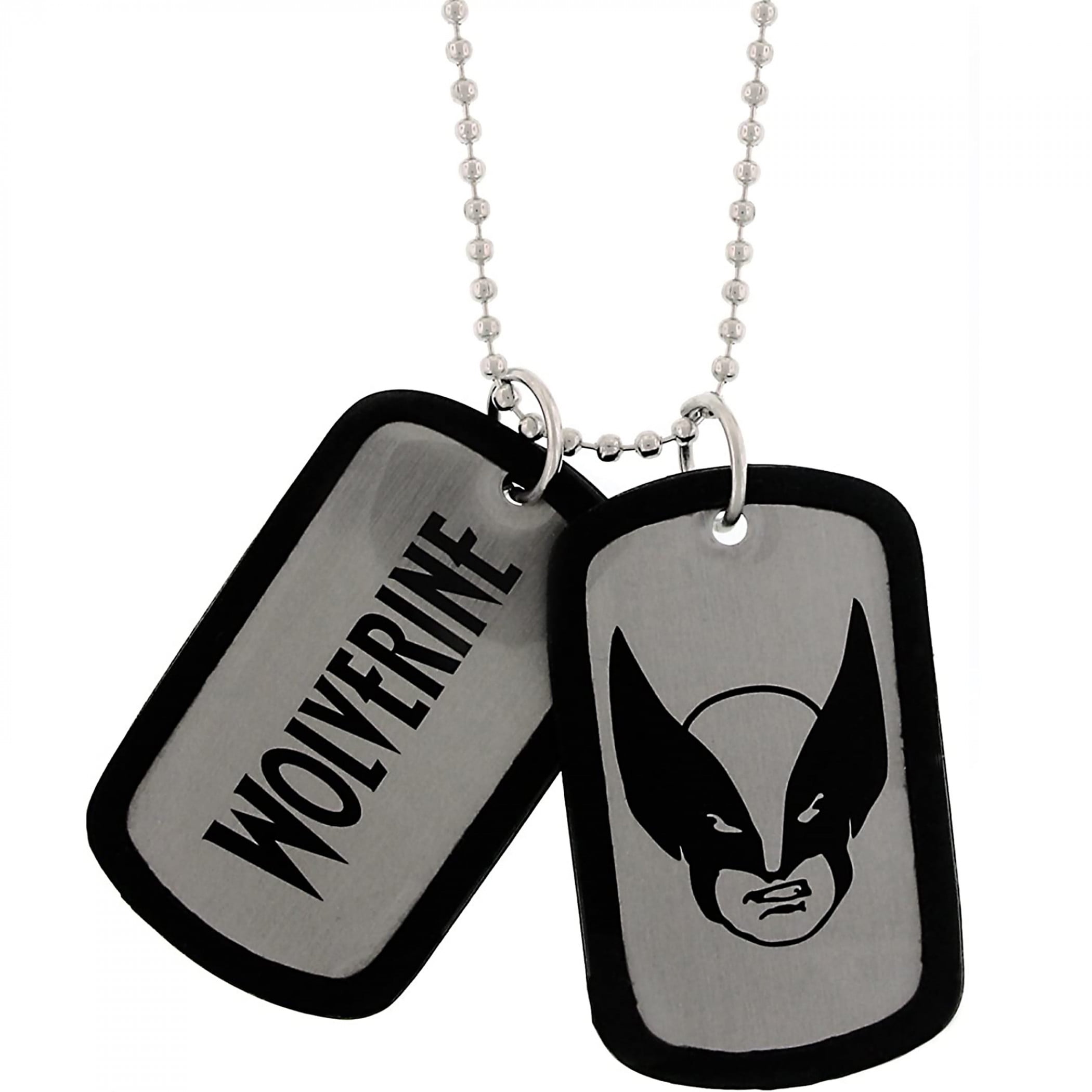 Wolverine Silhouette Double-Sided Dog Tags - Walmart.com