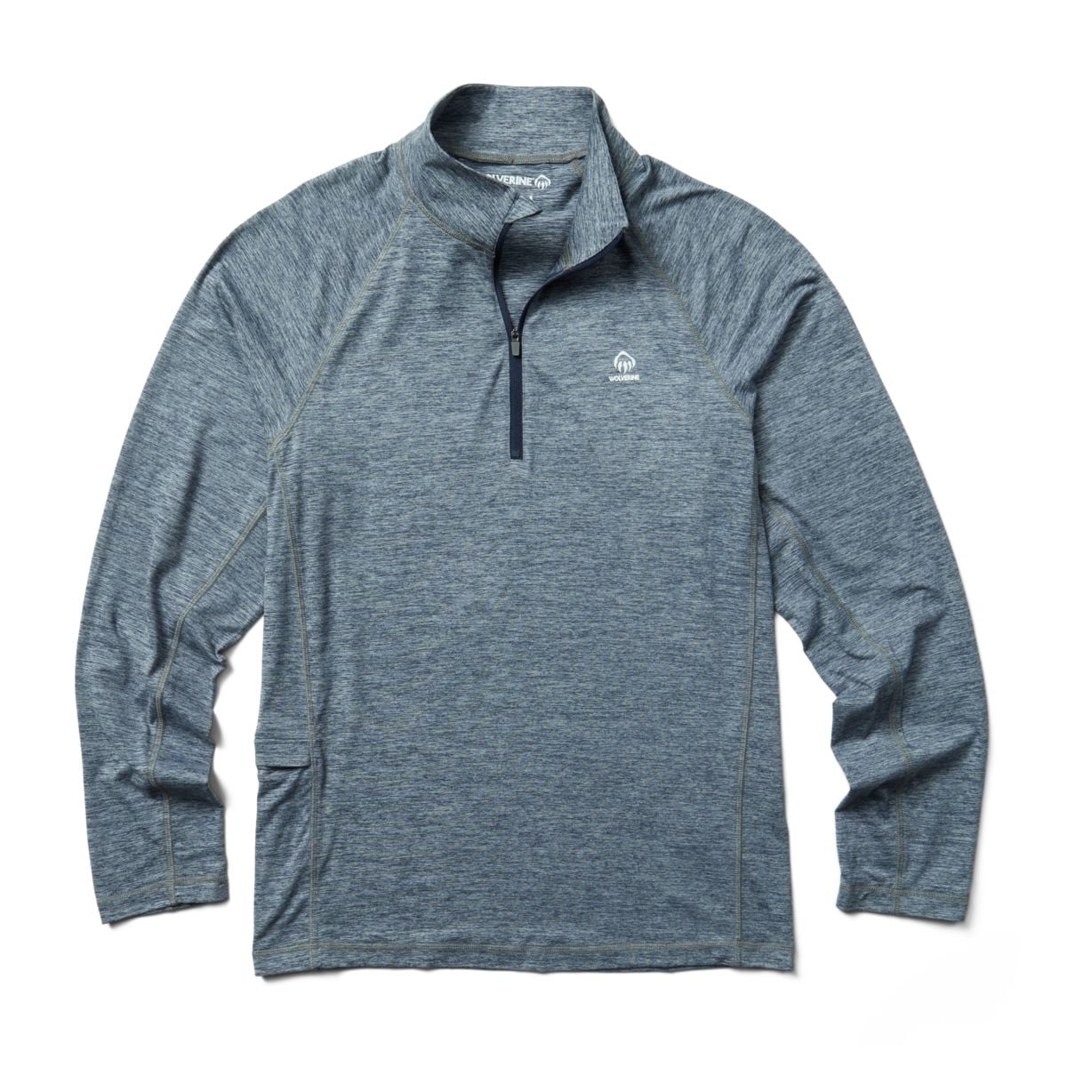 Wolverine Sun-Stop Eco 1/2 Zip Men - UPF 50+ Sun Protection - Walmart.com
