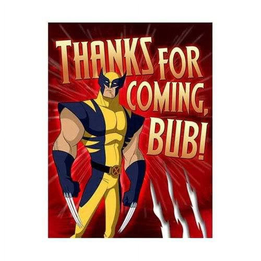 Wolverine Thank You Notes w/ Env. (8ct) - Walmart.com