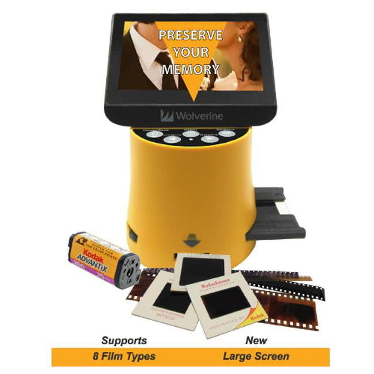 Wolverine Titan 8-in-1 High-Definition Film to Digital Converter ...