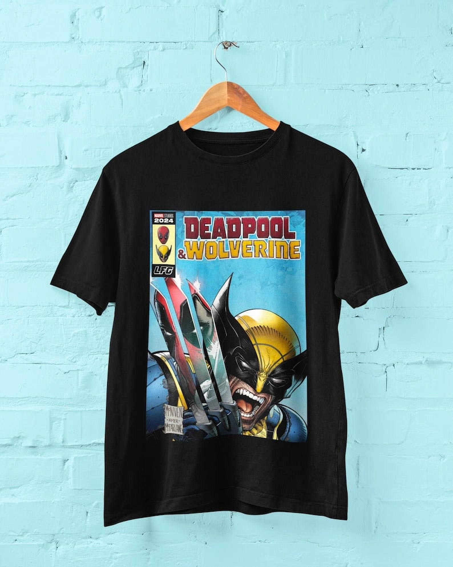 Wolverine VS Deadpool Shirt, Comic Shirts, Deadpool 3 Movie Shirt ...