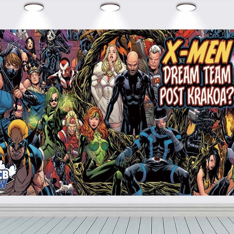 Wolverine X-men Background Wall Decor Taspestry Poster Banner Backdrop ...