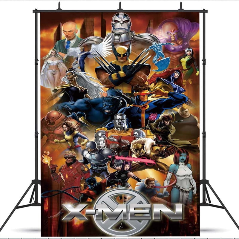 Wolverine X-men Party Supplies Background Backdrop Taspestry Banner ...