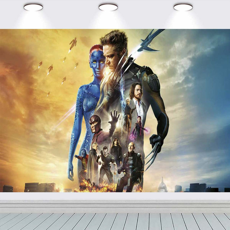 Wolverine X-men Party Supplies Taspestry Poster Banner Backdrop ...