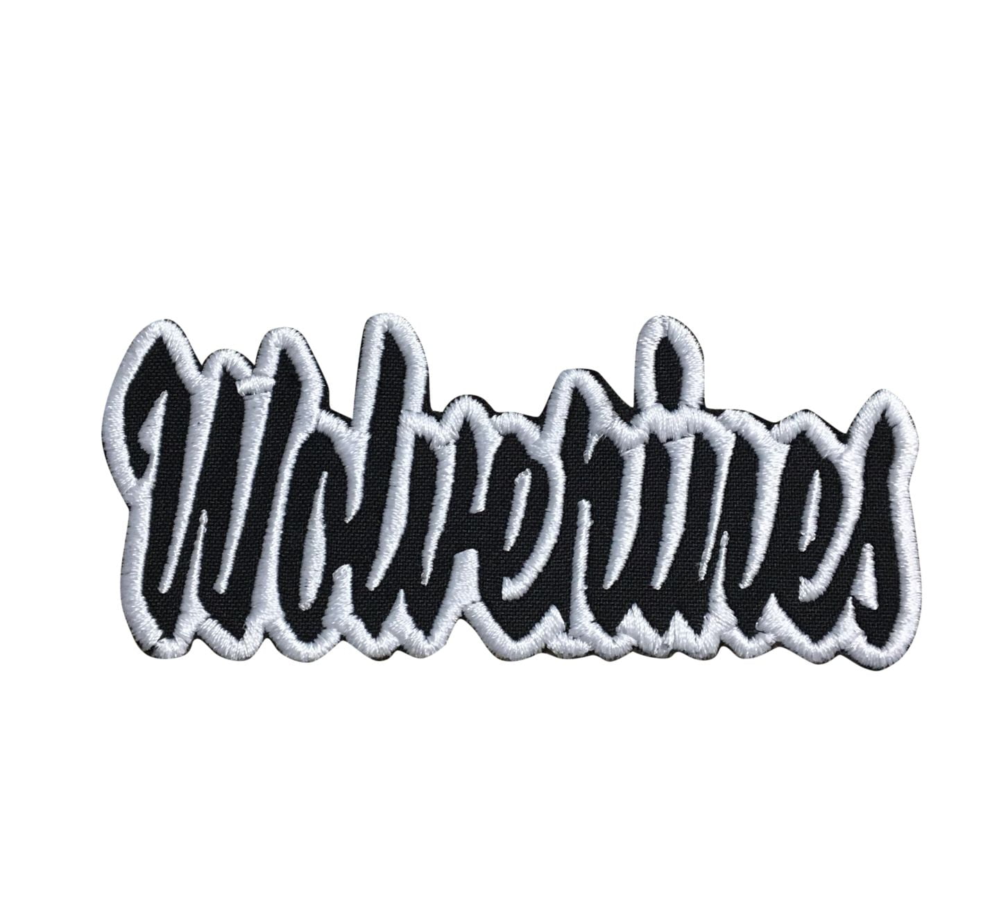 Wolverines - Black/White - Team Mascot - Words/Names - Iron on Applique ...