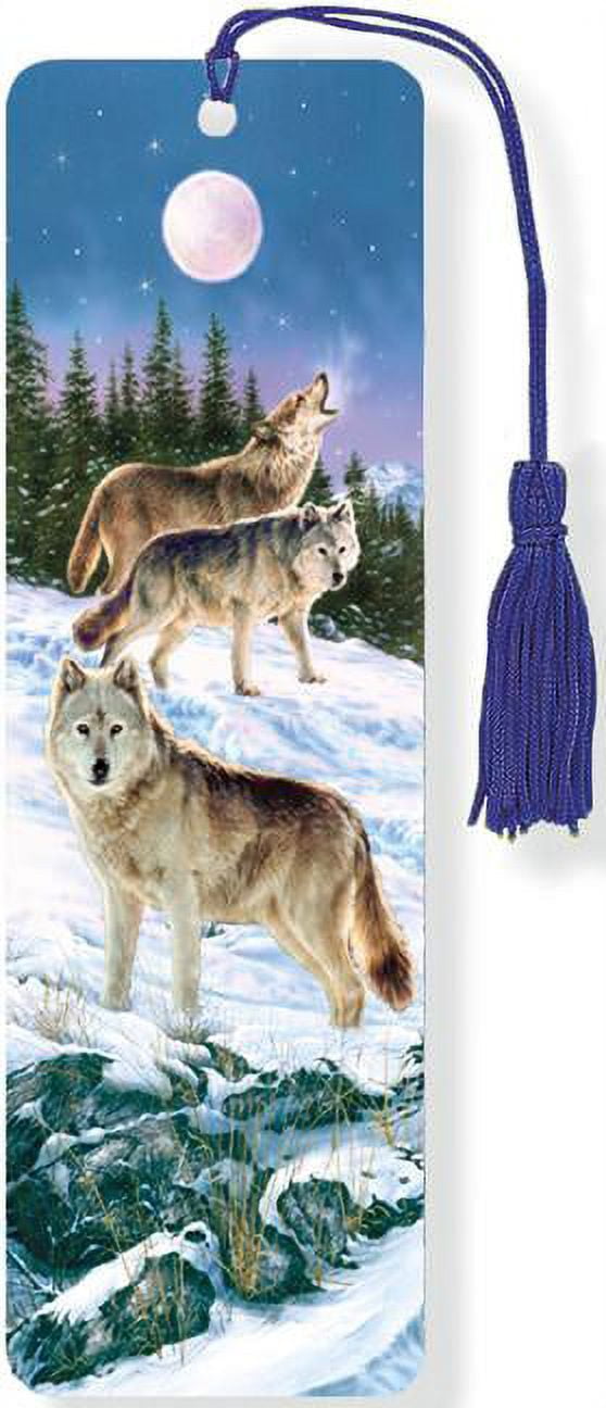 Wolves 3-D Bookmark (Other) - Walmart.com