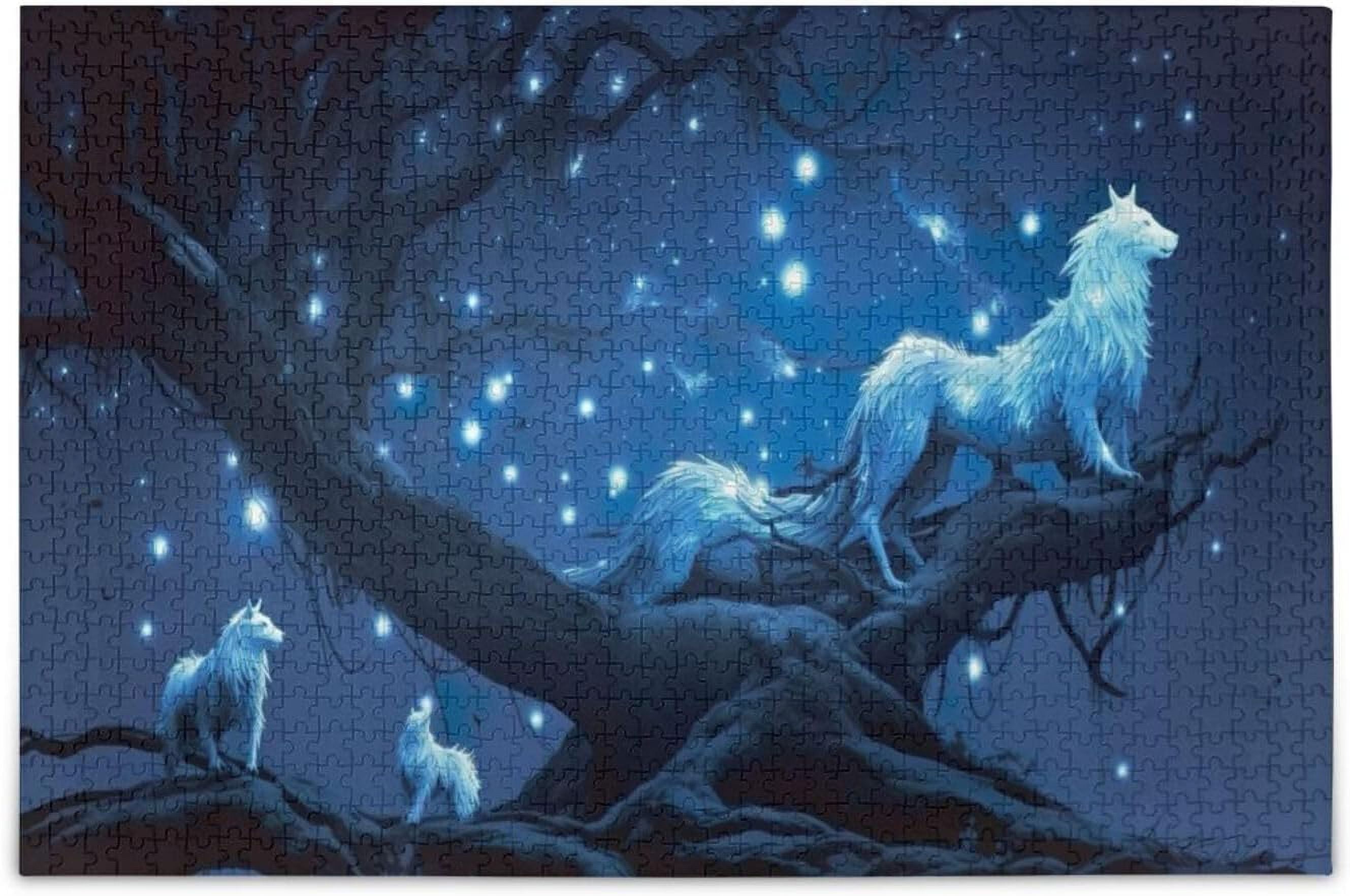 Wolves Near Tree Jigsaw Puzzles for Adults 500 Pieces, Puzzles for ...